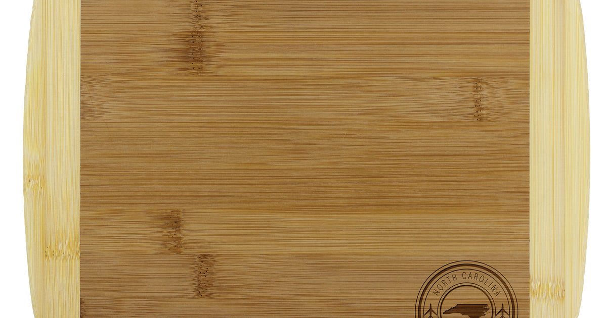 North Carolina State Stamp Series 11" Cutting Board – Totally Bamboo ...